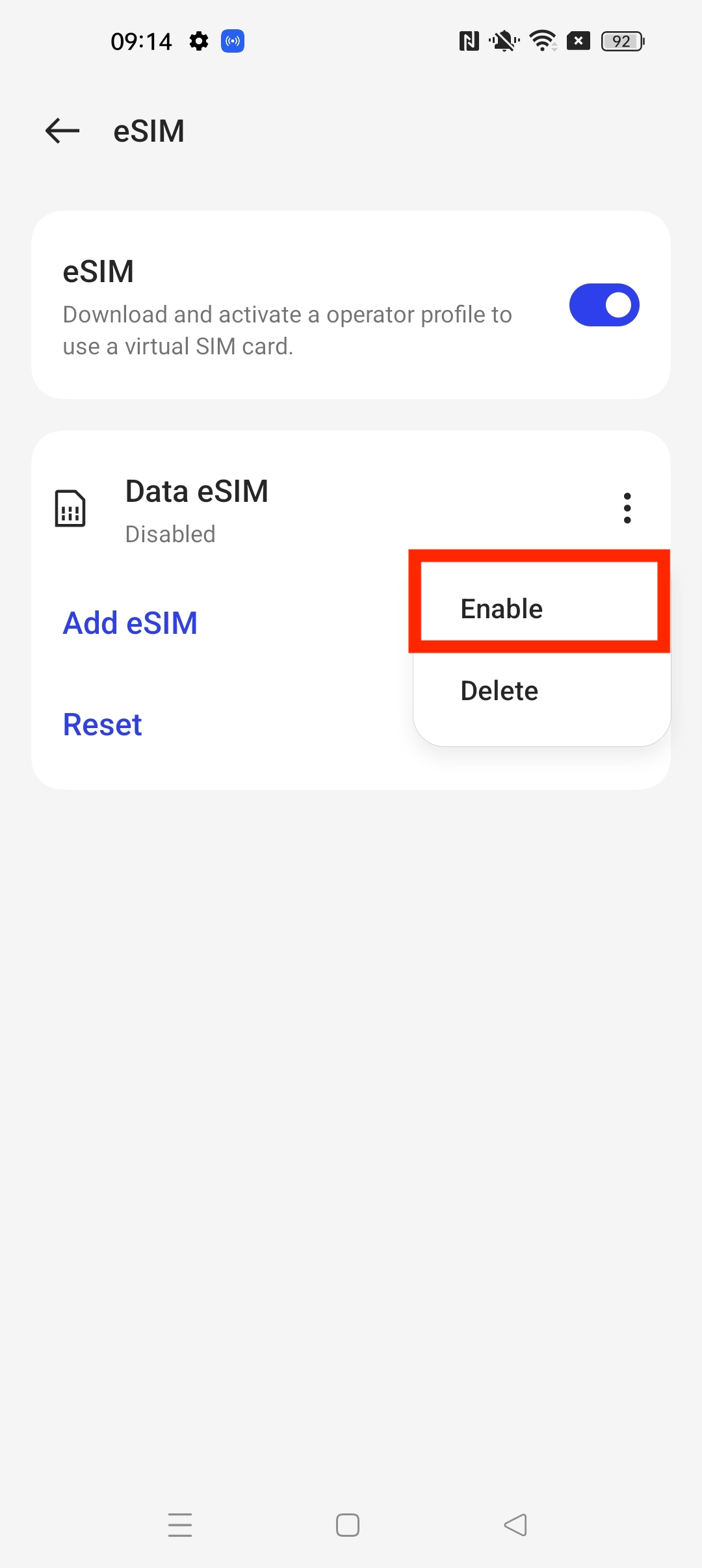 【OPPO】eSIM 安裝與設定教學｜掃碼加入行動方案與熱點分享